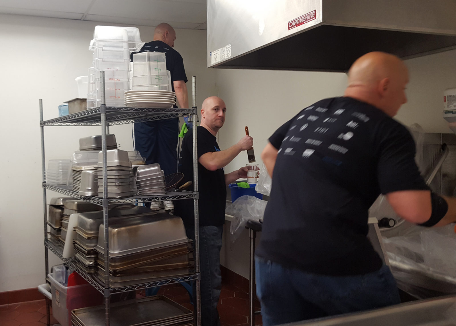 SERVE Kitchen Painting - Northern Virginia Family Service